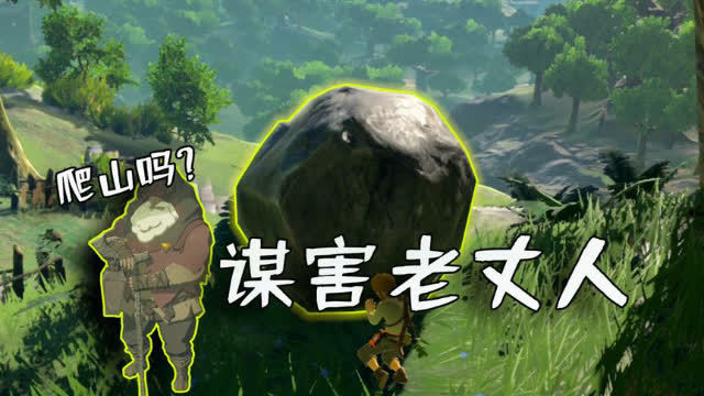 塞尔达传说01我把石头推下去,谋害老丈人