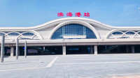 盐城乘高铁到滨海,第一次坐动车回到家乡,滨海为什么叫滨海港?