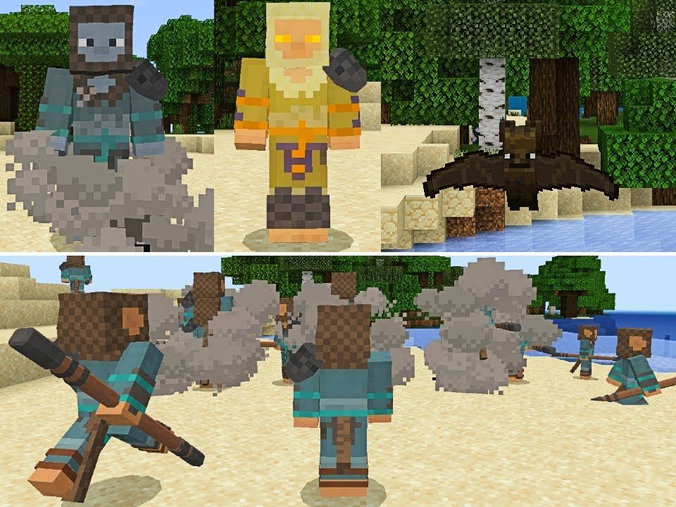 ...到我的世界 打的妖魔鬼怪哇哇叫_哔哩哔哩bilibili_我的世界_实况解说