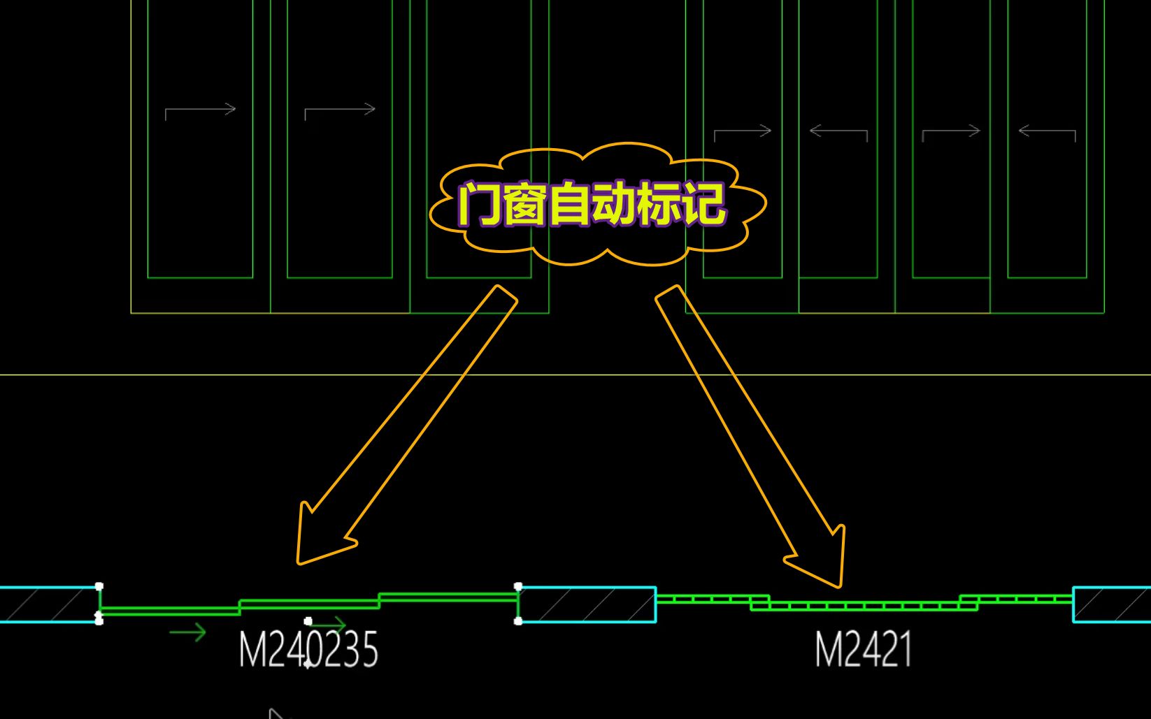 【ArchiCAD|图库】门窗自动标记(新增支持长宽尾数调整)
