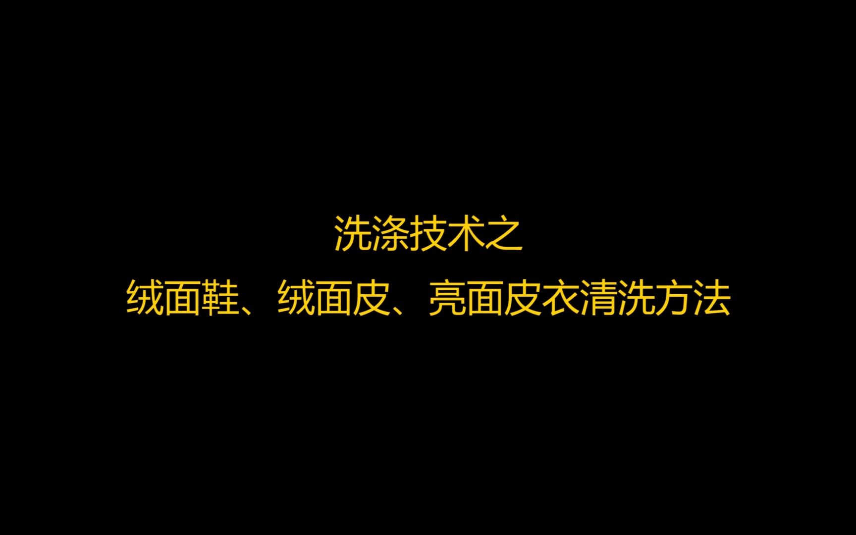 2022年版_洗涤技术之绒面鞋、绒面皮衣、亮面皮衣表面清洗方法_...