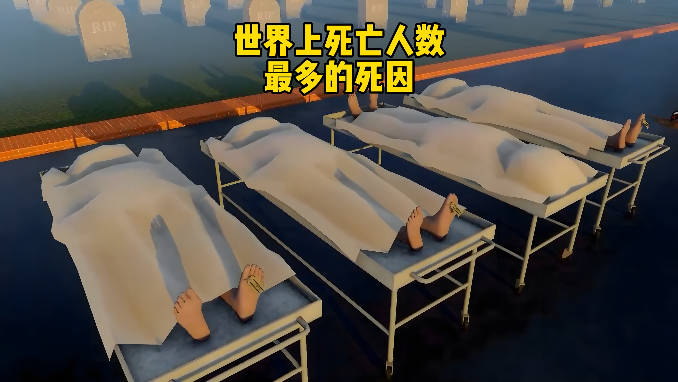世界上每年死亡人数最多的死因,致人死亡的主要原因