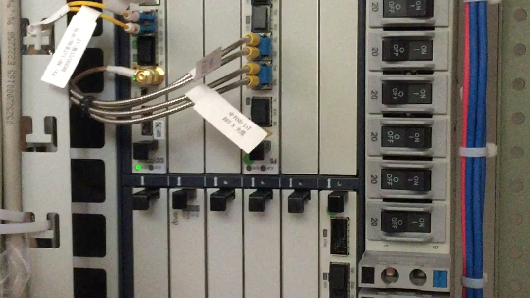 通信基站,BBU启动。