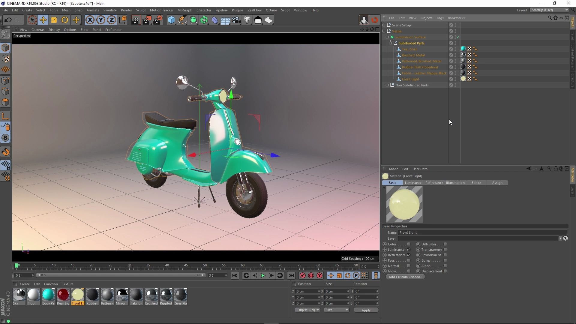 C4D搭配Rizom UV三维模型展UV教程