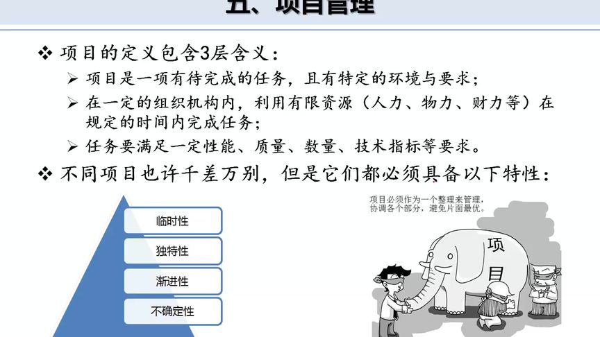 信息技术服务知识-项目管理
