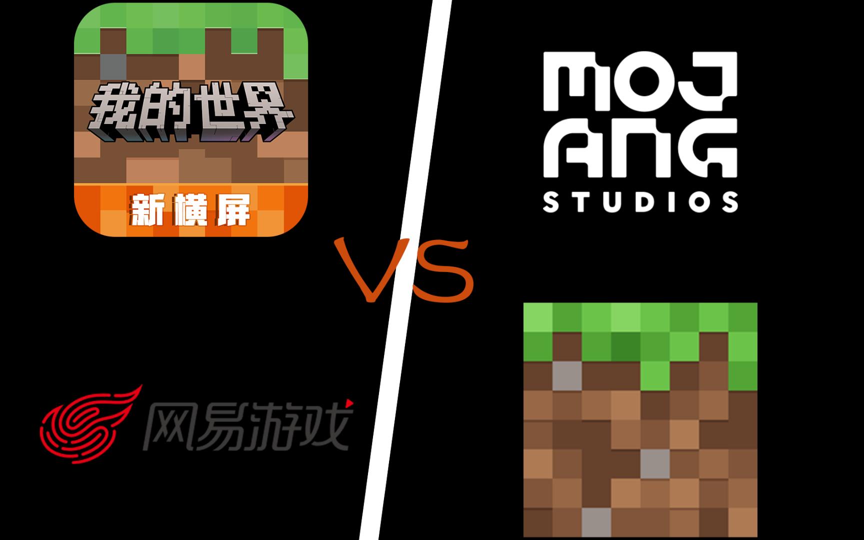 最新版网易我的世界vs最新版MojangMinecraft(常规使用体验对比)