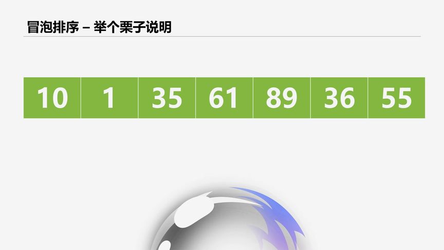 数据结构与算法入门 07-冒泡排序