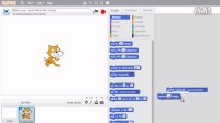 Scratch MIT - 005 - Make your sprite follow the mouse 让角色跟着鼠标...