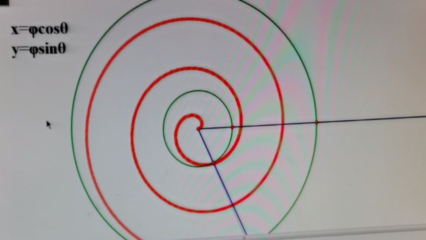 美丽的几何图像,雄峰祝学长学姐高考顺利!