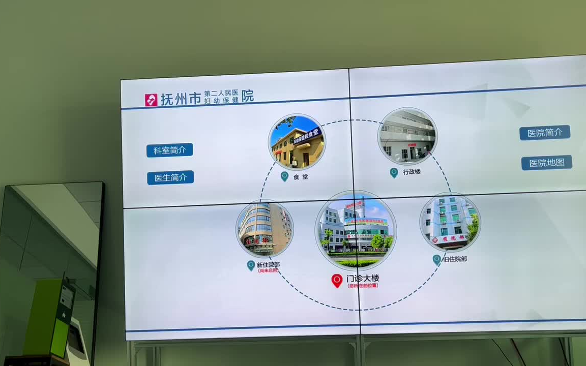 抚州市第二人民医院,HF信息发布系统节目演示