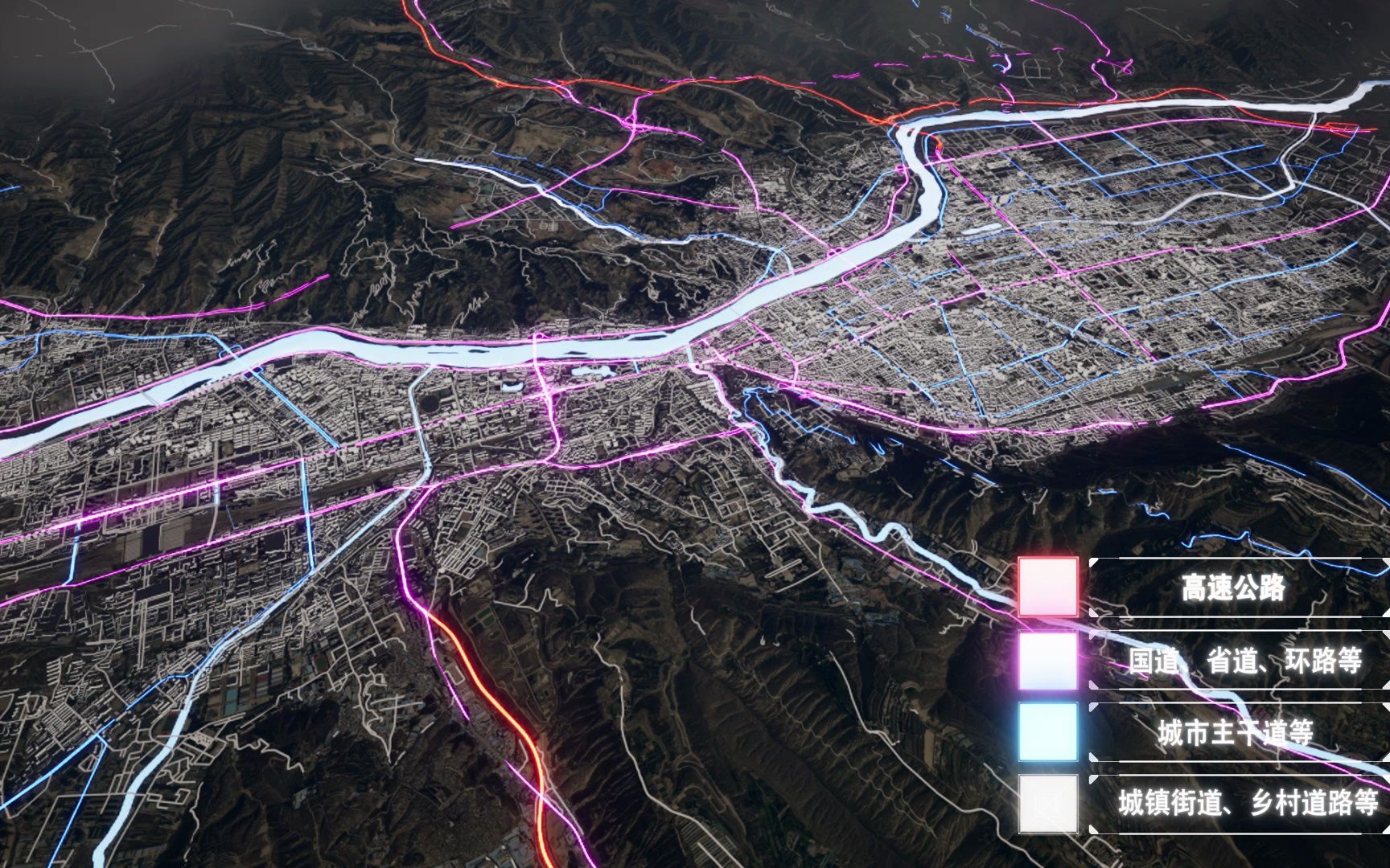 兰州市参数化快速建模