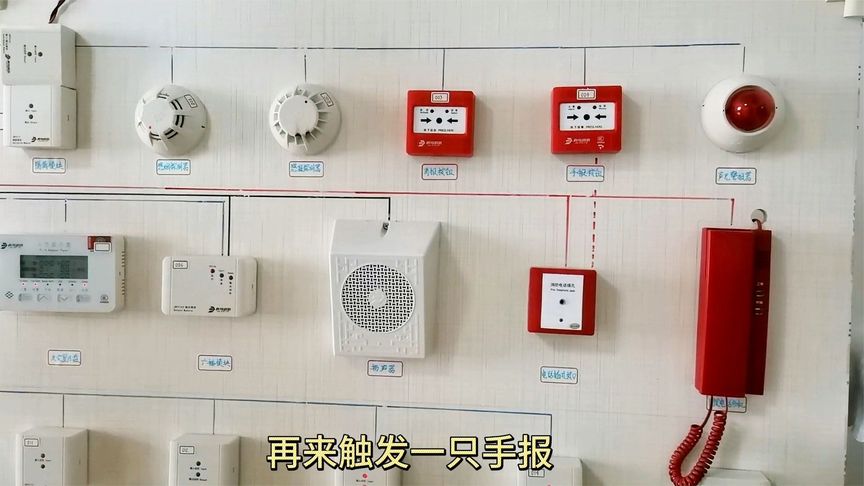 消防火灾报警,消防应急广播与声光警报器,轮响的测试与设置