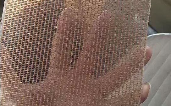 玻璃夹金属丝网麻绳不锈钢铜丝编织网 图案花型丝网 超白玻璃夹层 ...