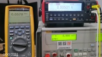UNI-T优利德UT805A五位半万用表和FLUKE福禄克289C一起测电压