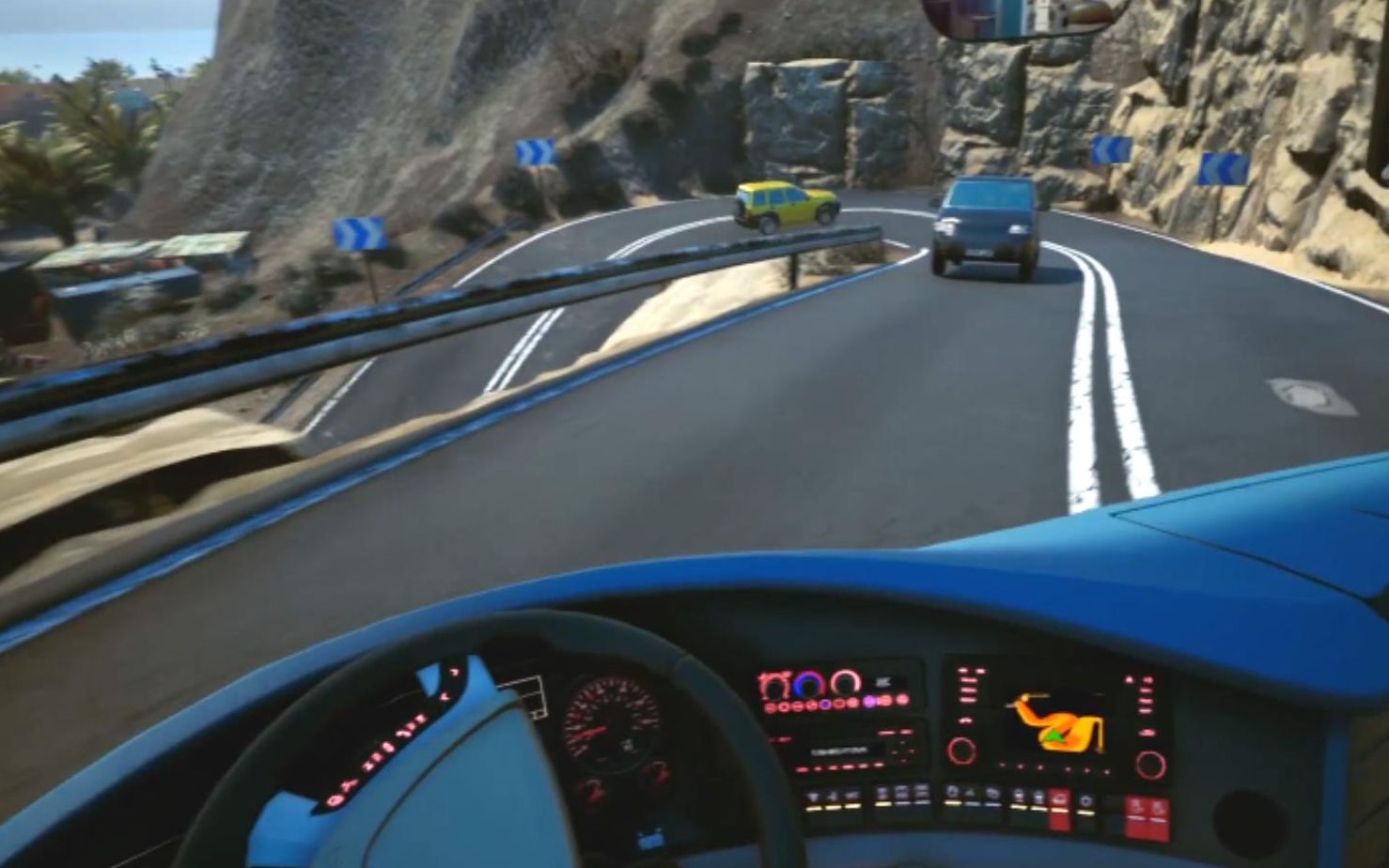 ...被吓得快不敢坐了。2020.3.17直播-Tourist Bus Simulator-班长大哥大