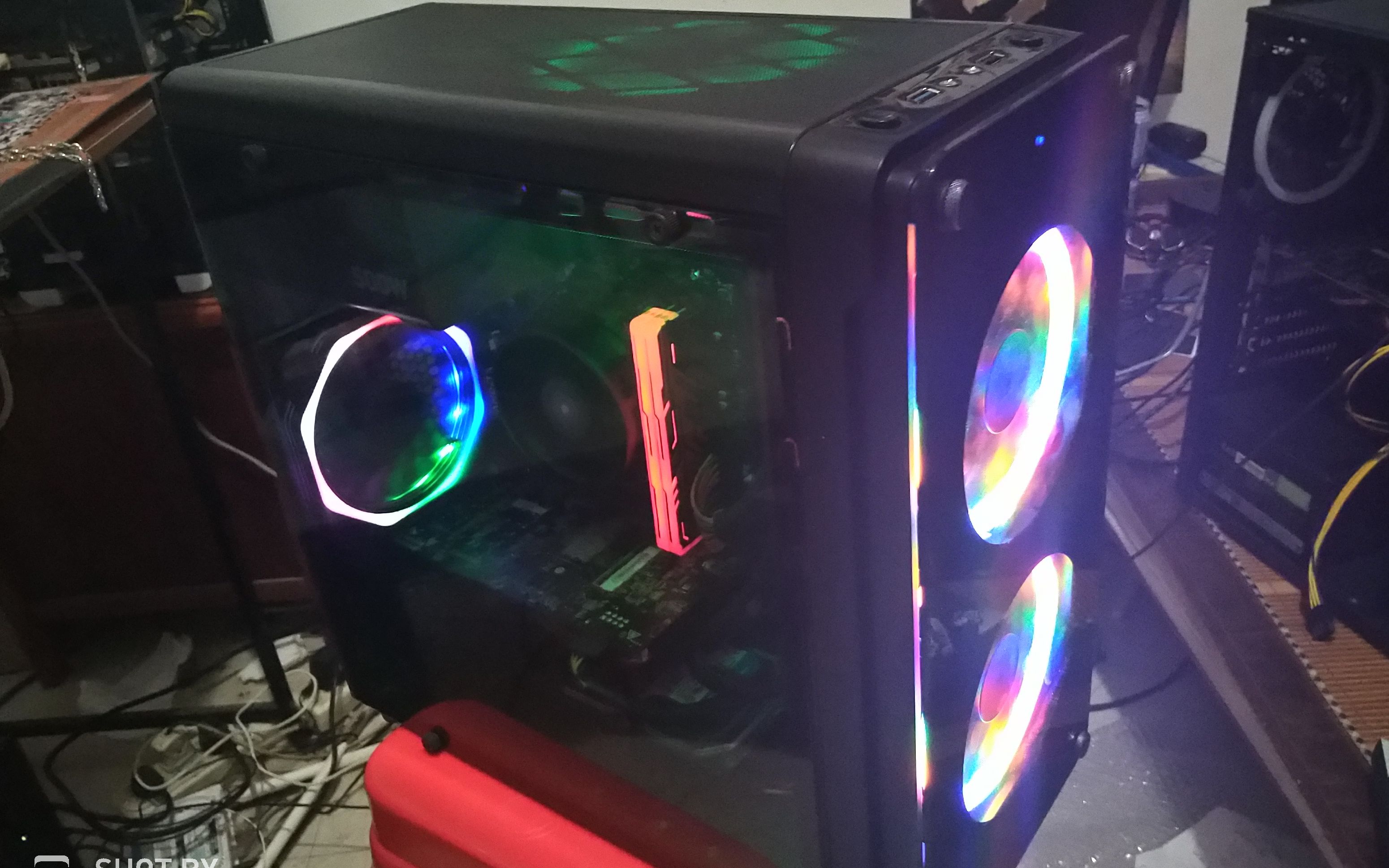 0.26万元33w跑分RGB光污染主机,锐龙DDR4新平台,寝室群殴必备