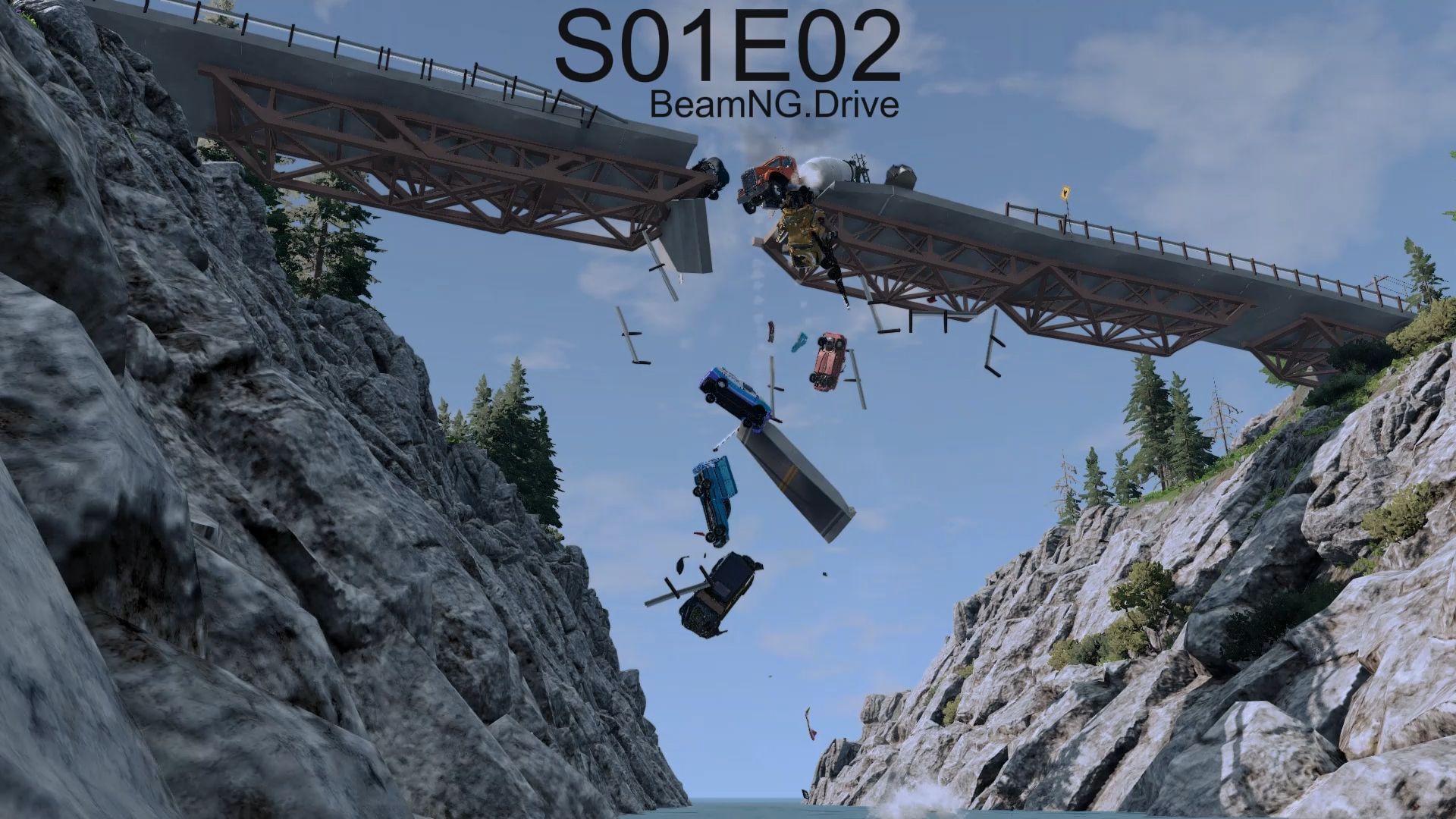 BeamNG.Drive 纪录片 灾难瞬间 S01E02_哔哩哔哩bilibili_游戏集锦