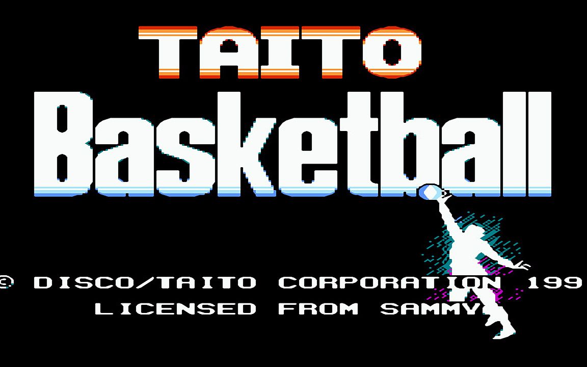 红白机游戏《TAITO篮球》原声TAS通关,总封零对手也不好!是吧?
