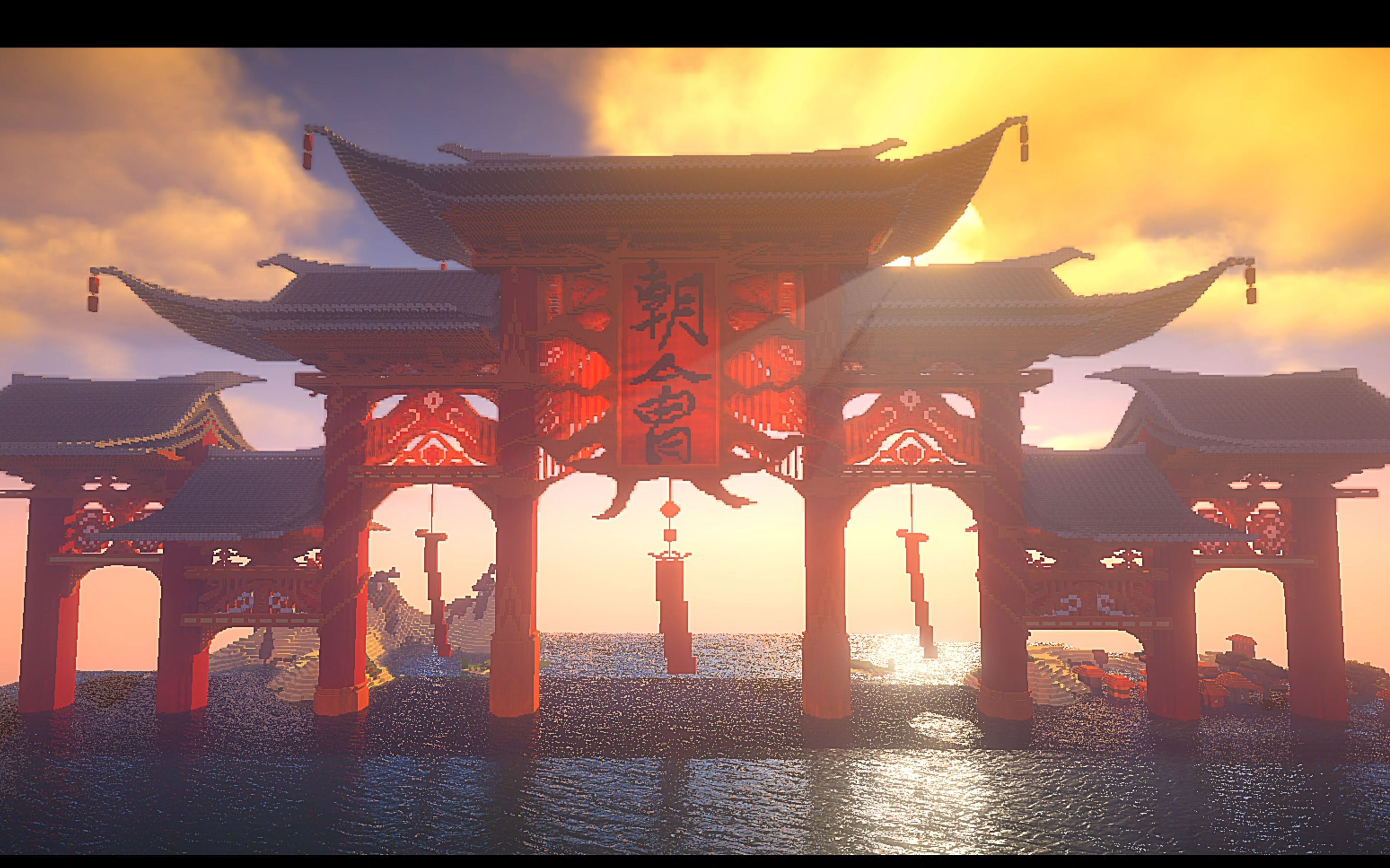 【Minecraft】一人一世界,超级细致的国风建筑,带您走进神话修仙之域