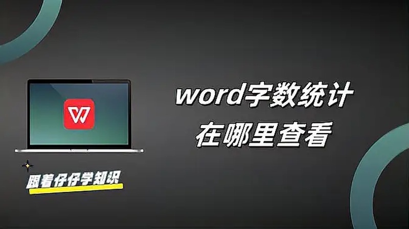 word字数统计在哪里查看