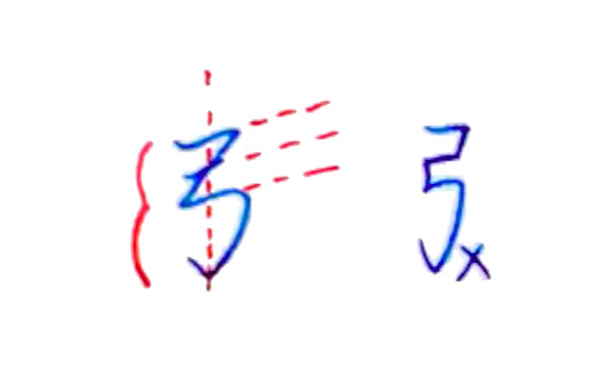 【练字】硬笔“弓字旁”的书法要领及例字示范