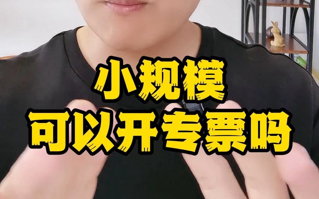 小规模纳税人可以对外开具增值税的专用发票吗?