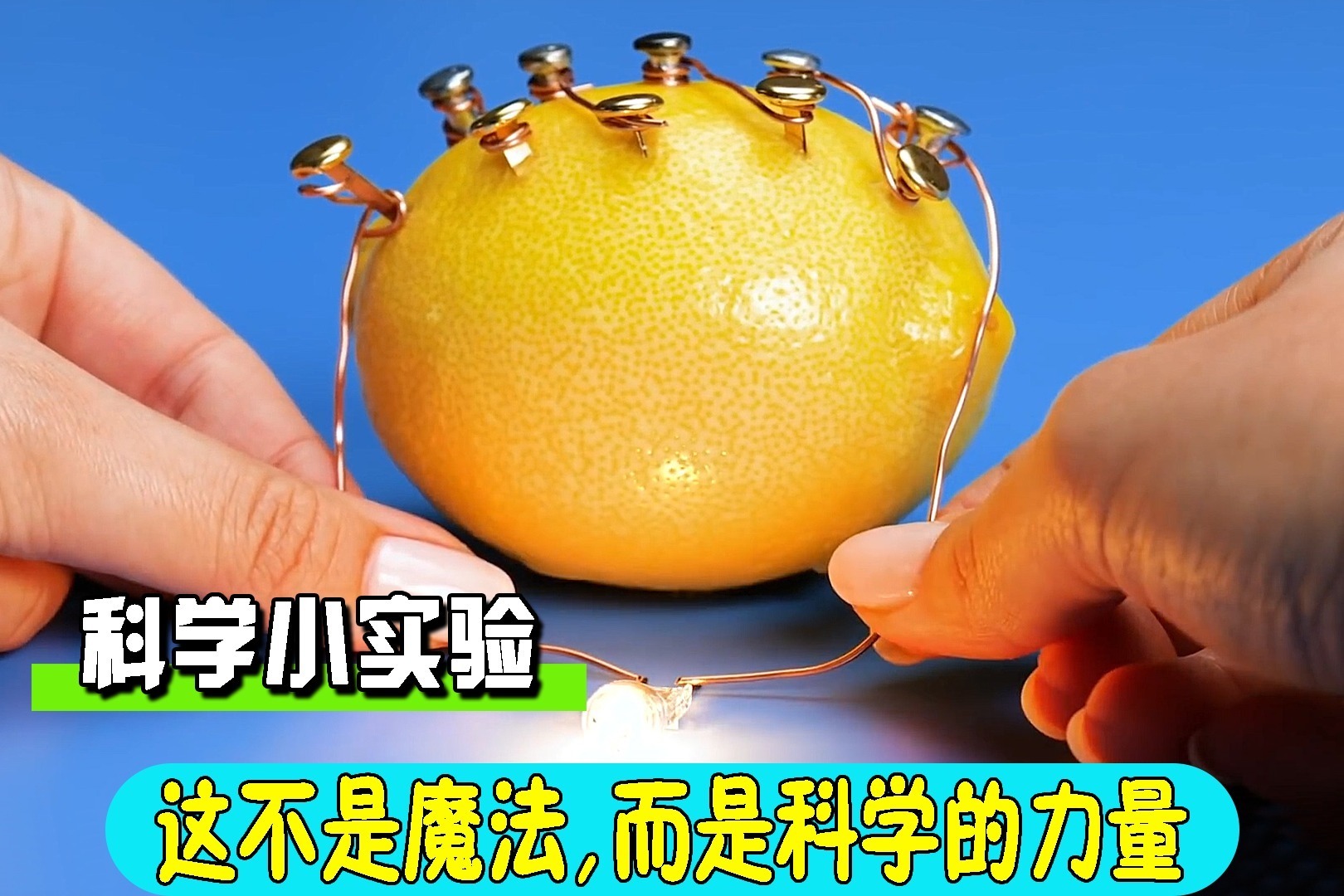 神奇科学小实验!简单.