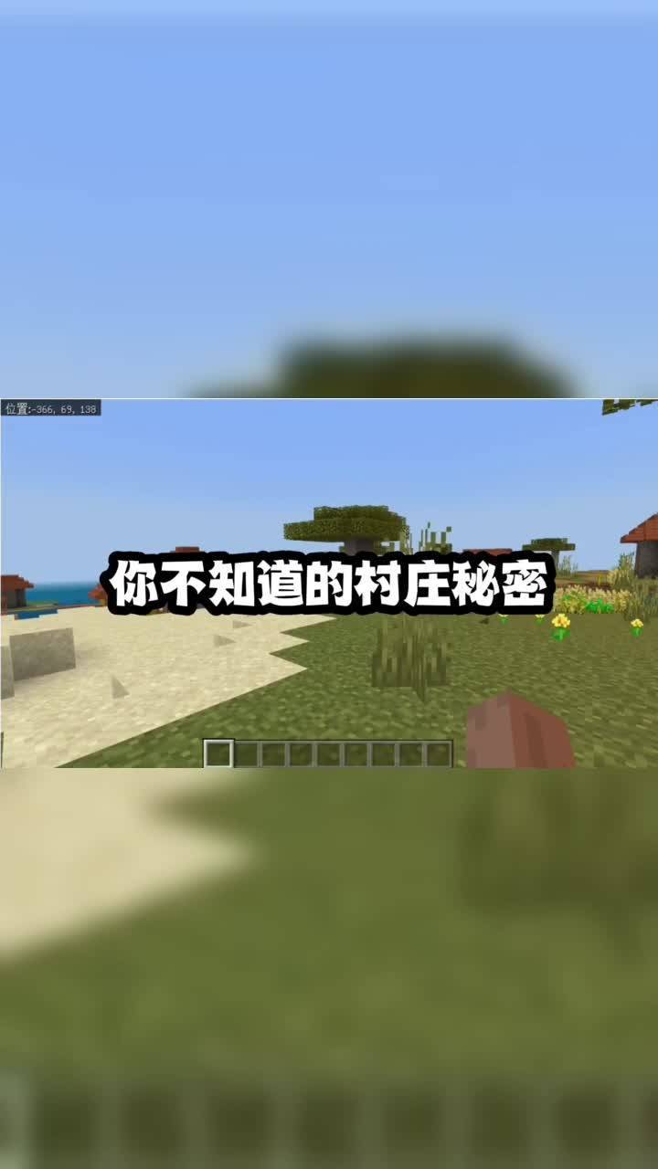 我的世界:村庄里藏着什么秘密?