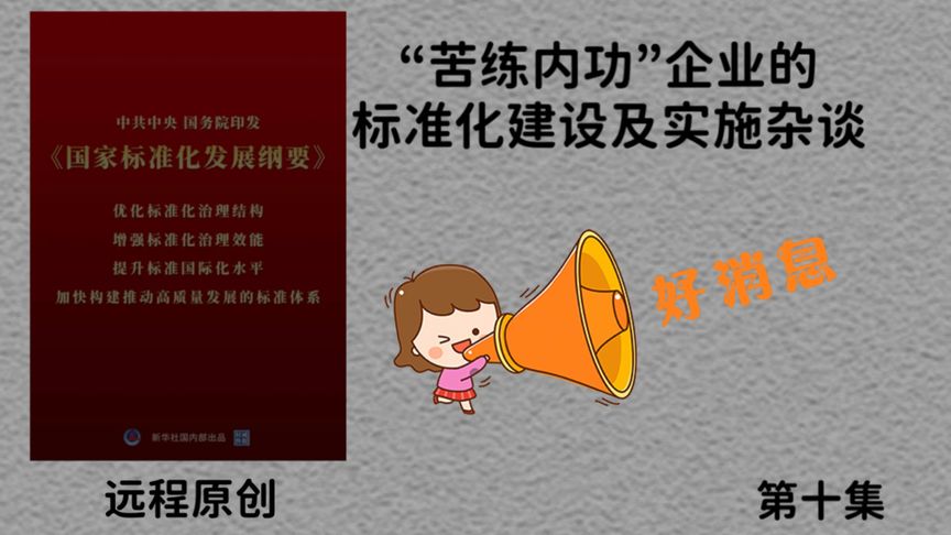 苦练内功,企业标准化建设及实施杂谈