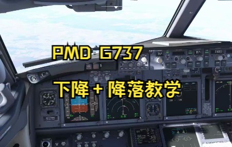微软模拟飞行2020 PMDG737 下降+降落教学