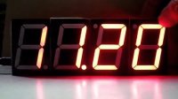 俱进电子 1.8寸大尺寸数码管语音报时数字钟 大尺寸数码管驱动板