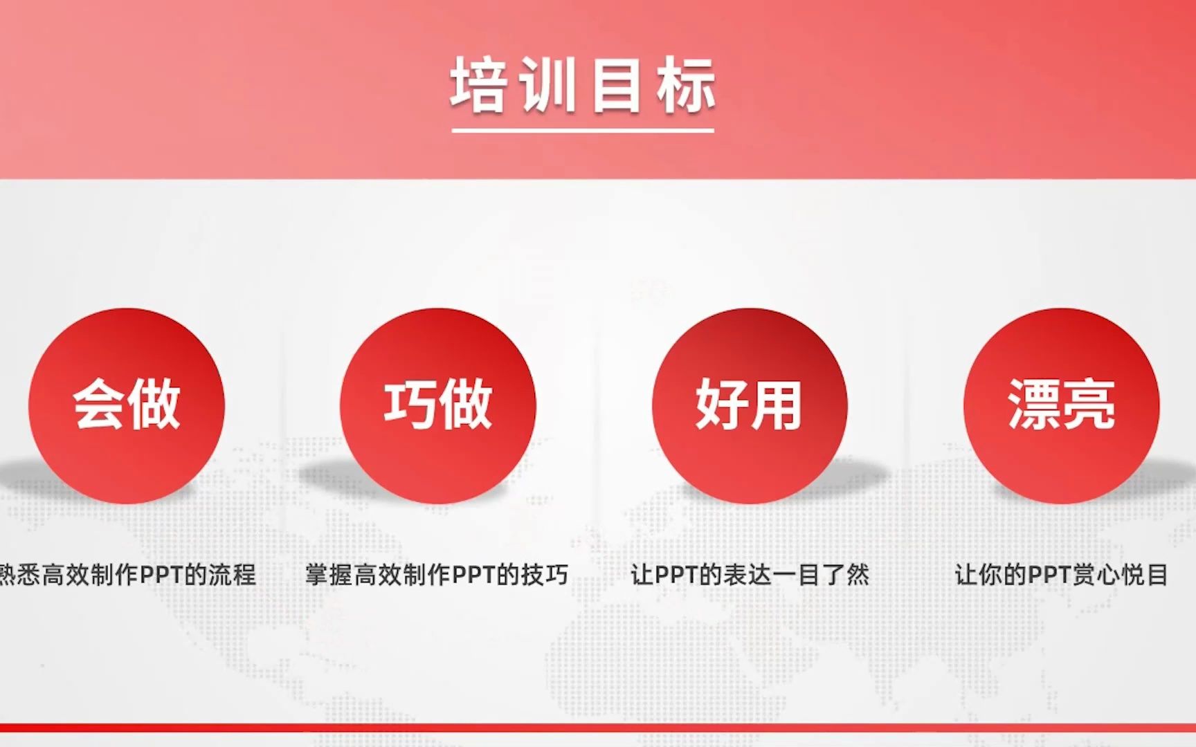 ...型PPT高效制作与呈现技巧》第1讲:高效PPT制作流程及版式应用(上)