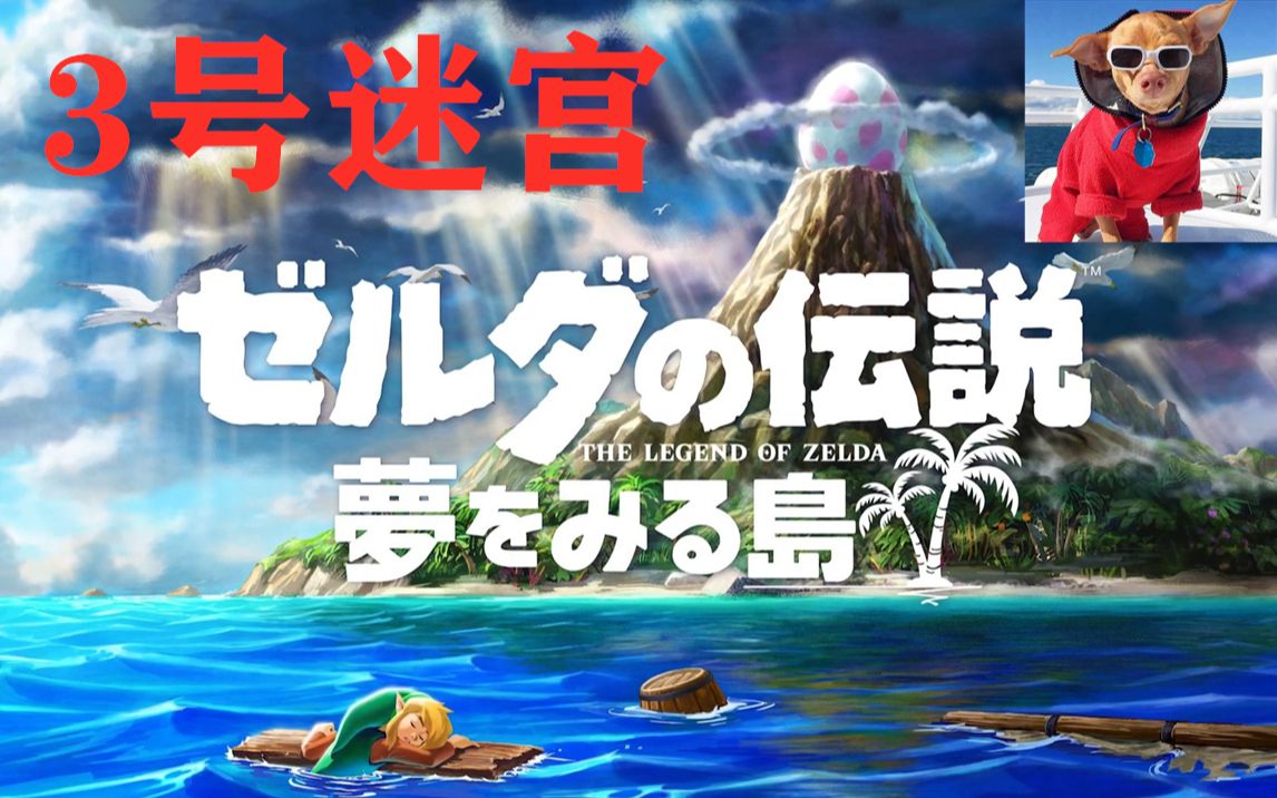 【红狗同学】塞尔达传说 织梦岛最全攻略 3号迷宫