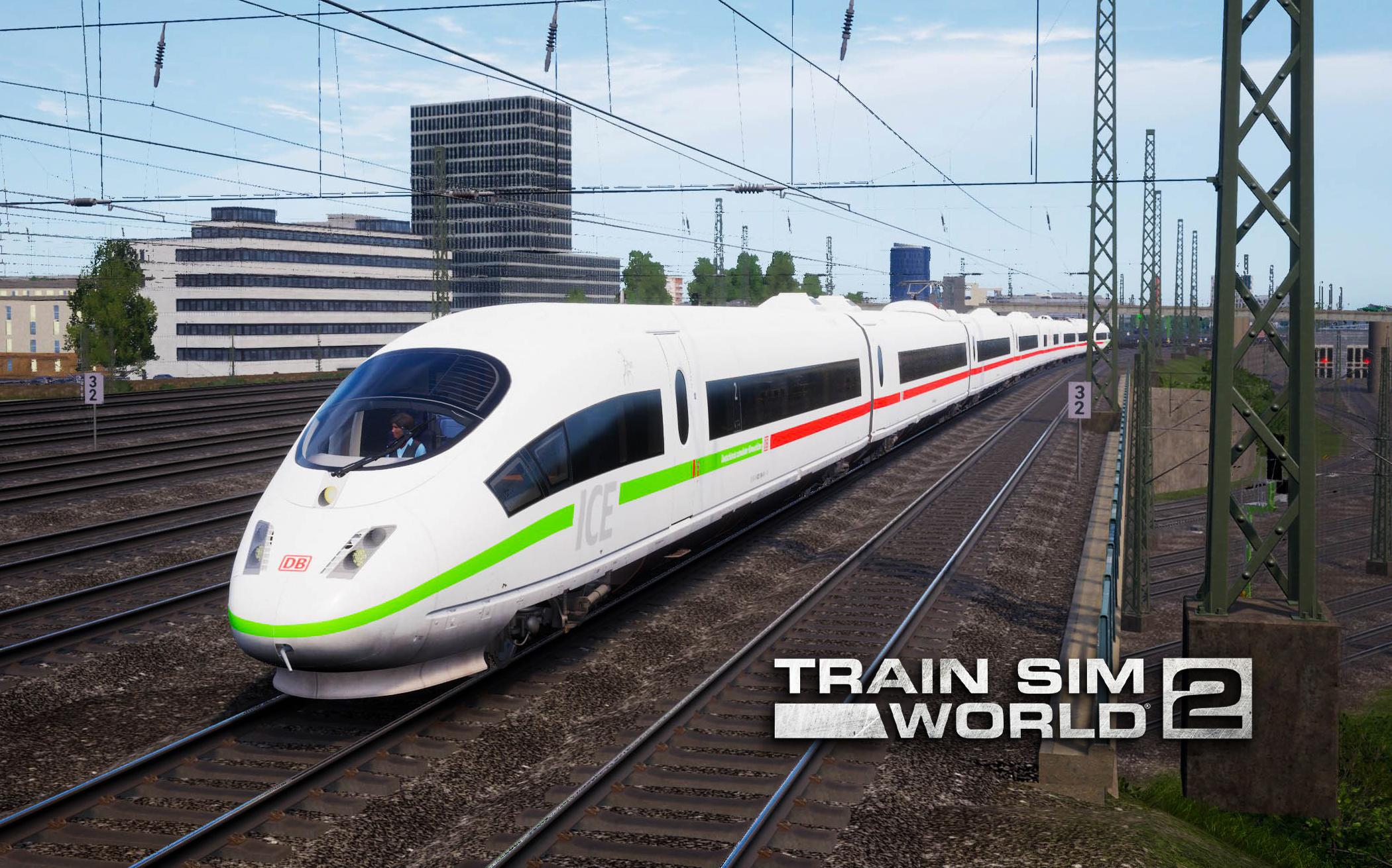 《模拟火车世界2》驾驶ICE3M从慕尼黑出发前往奥格斯堡 - 慕尼黑-...