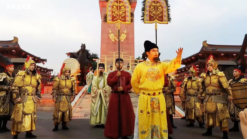 怨女三千出后宫,四百死囚来归狱,西安大唐不夜城《贞观之治》