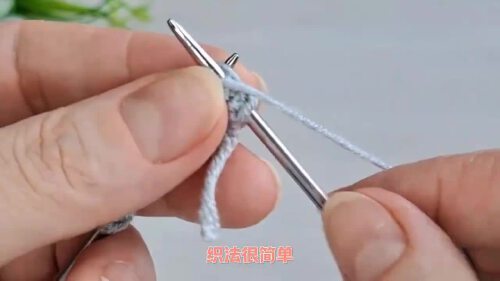 淡雅别致的彩色横条纹花样编织教程,编织宝宝毛衣美美哒