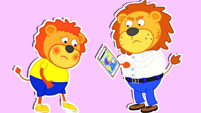 卡通益智动画 小狮子改变了天气