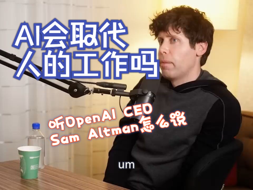 [中英字幕] AI人工智能会取代人的工作吗?[Lex Fridman] Will AI take our ...