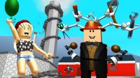 【小熙&屌德斯】Roblox 自然灾害模拟器 勇闯核电站超级大烟囱我的...