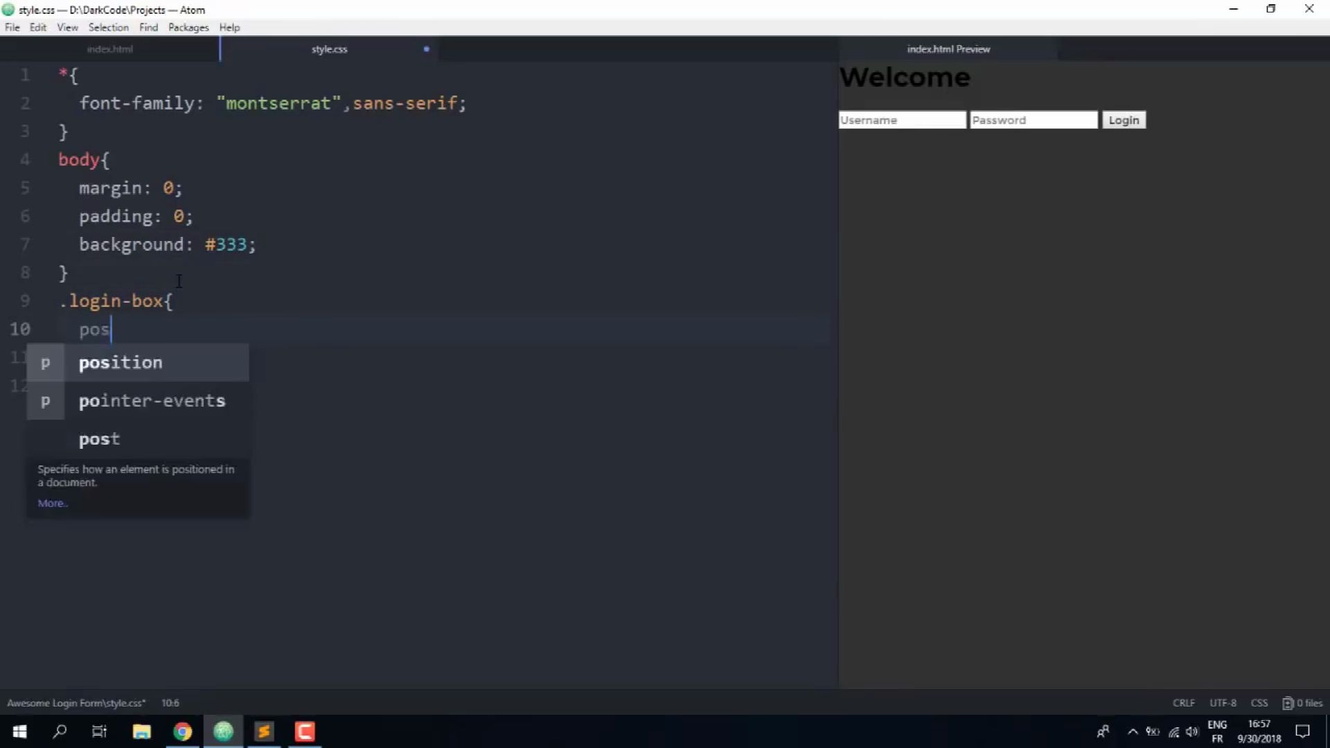 10分钟教会你制作动态登录页面!干货满满,来起舞吧~ 【HTML+css+js】