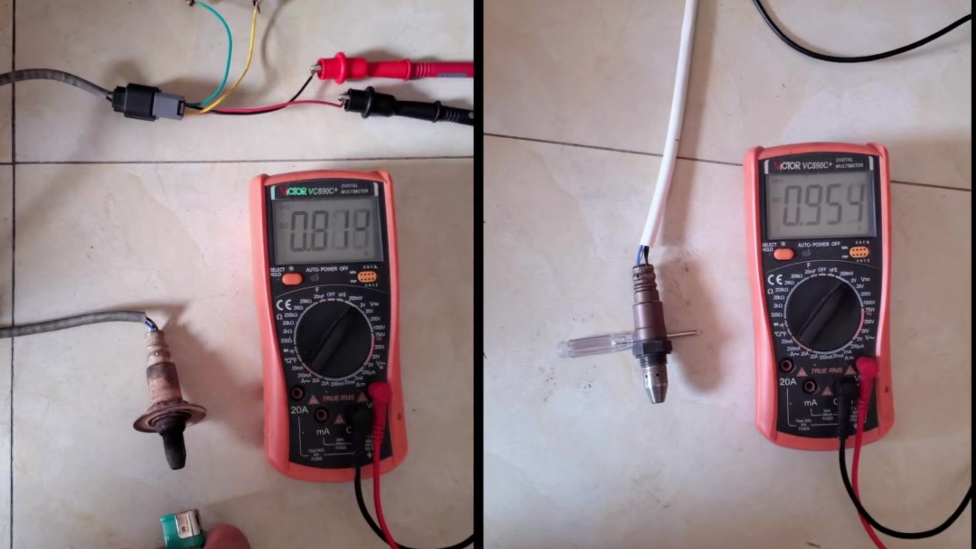 前氧传感器被污染或老化后灵敏度的变化