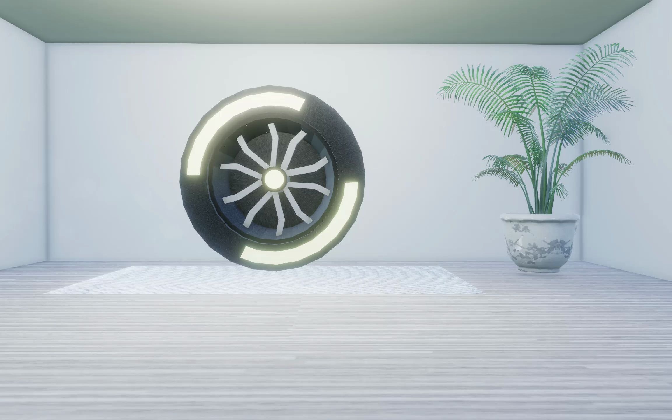 【剑网3编辑器】【轮胎旋转模拟与测试】