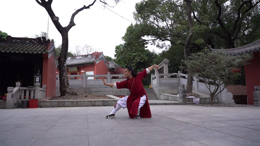 传统武术最基础的五步拳,动作简单,你一看就会!适合青少年演练