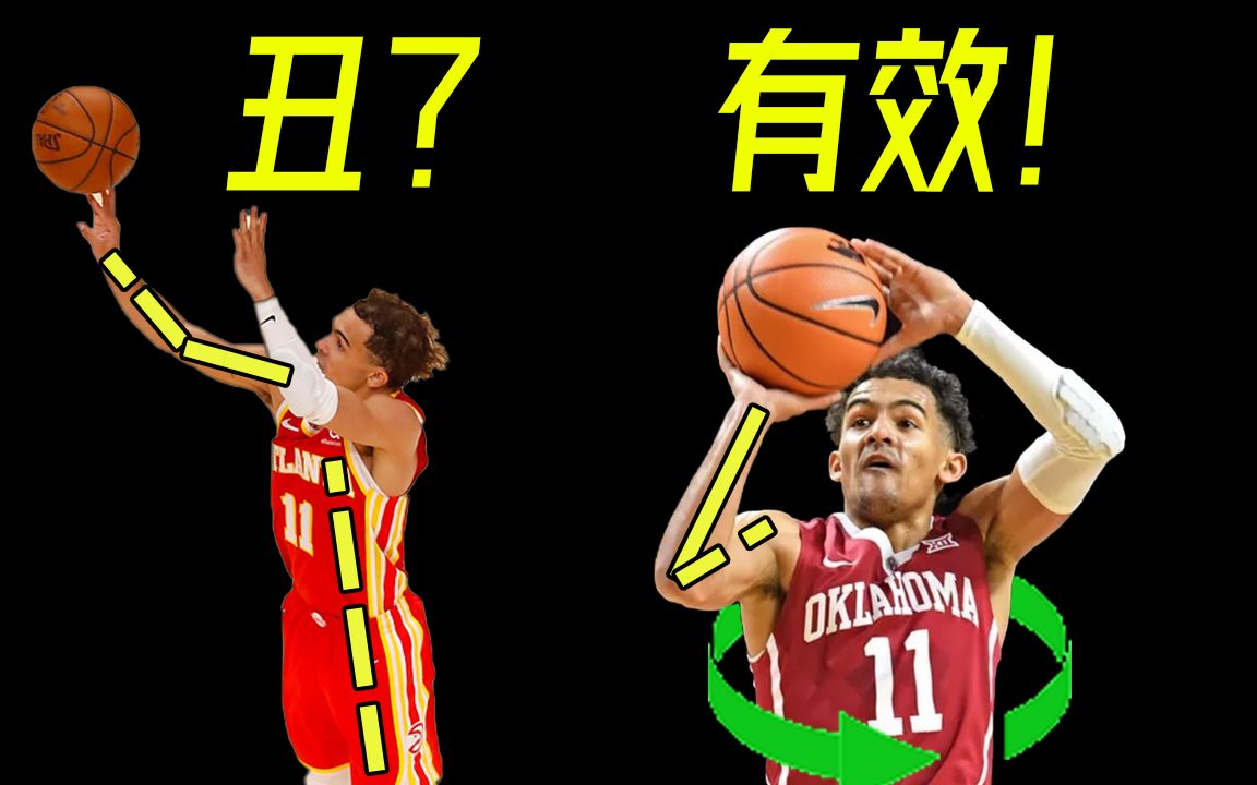 投不远?很费劲?3个更快投到三分的发力技巧(丑却科学)