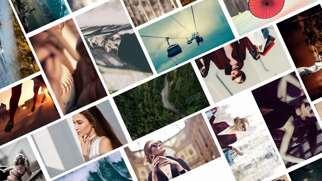 现代文本动画过渡效果幻灯片展示AE模板-ae视频素材模板-AEP原版...