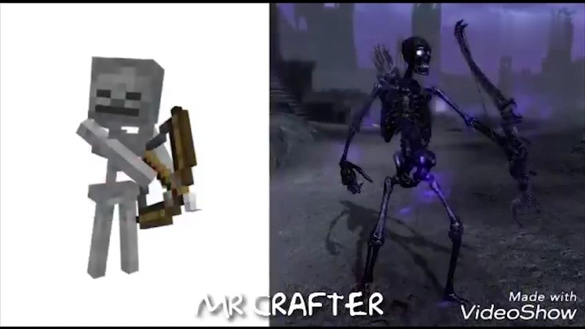 MC动画-MC的人物与现实版的对比