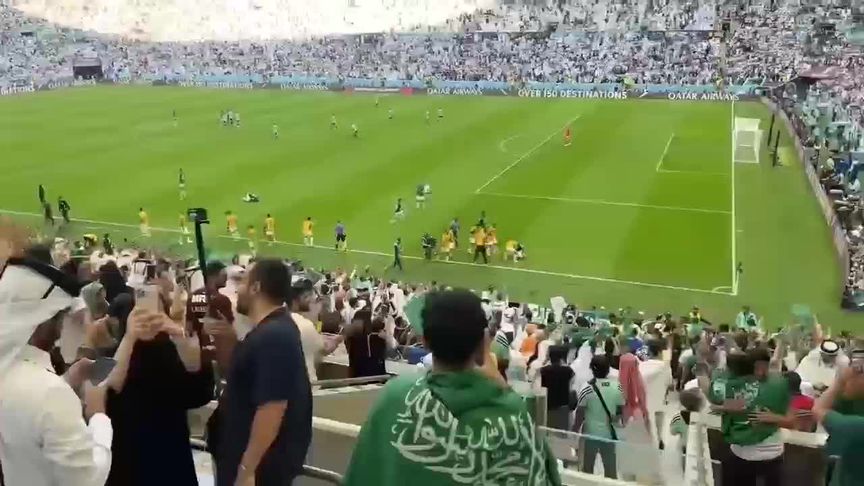 沙特守门员太牛批了 #阿根廷队vs沙特阿拉伯队#阿根廷vs沙特