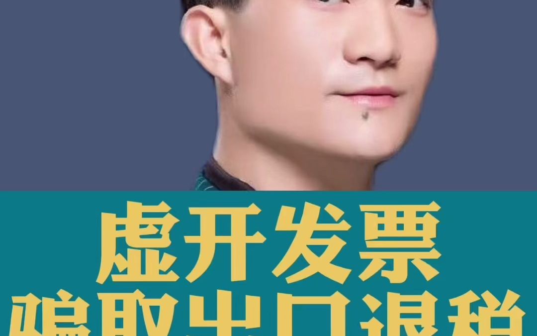 虚开发票骗取出口退税.MP4