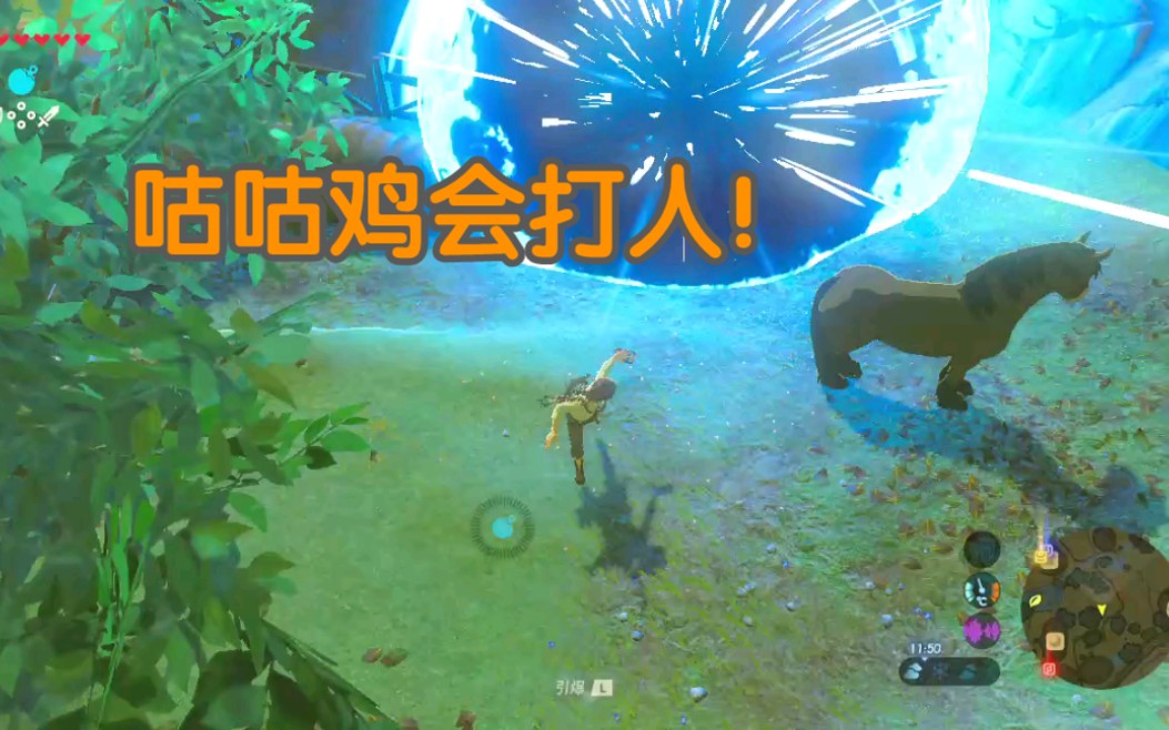 [塞尔达旷野之息]咕咕鸡好凶啊