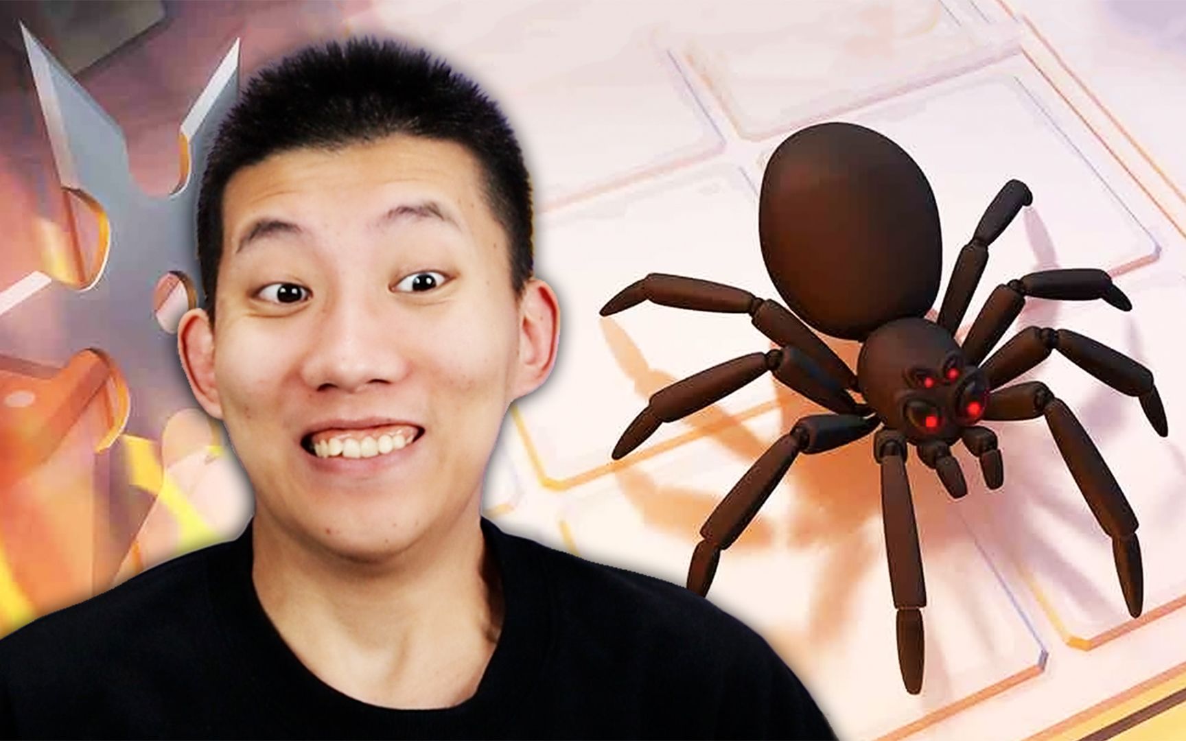 蜘蛛跳到了我脸上?拍蜘蛛模拟器,鲤鱼Ace解说